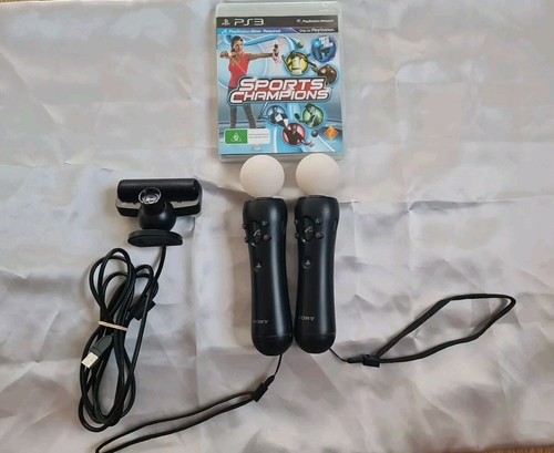 Sony PlayStation PS3/PS4 PSVR PS Move VR Motion Controller Pair With Game Camera | eBay