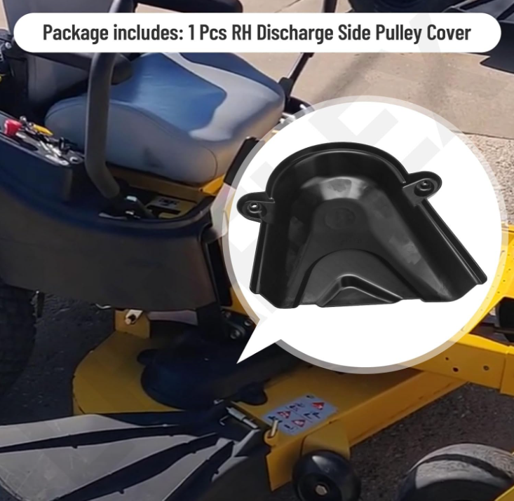 FITS Hustler Raptor Limited 52" LH & RH Mower Deck Pulley Covers 604337 ...