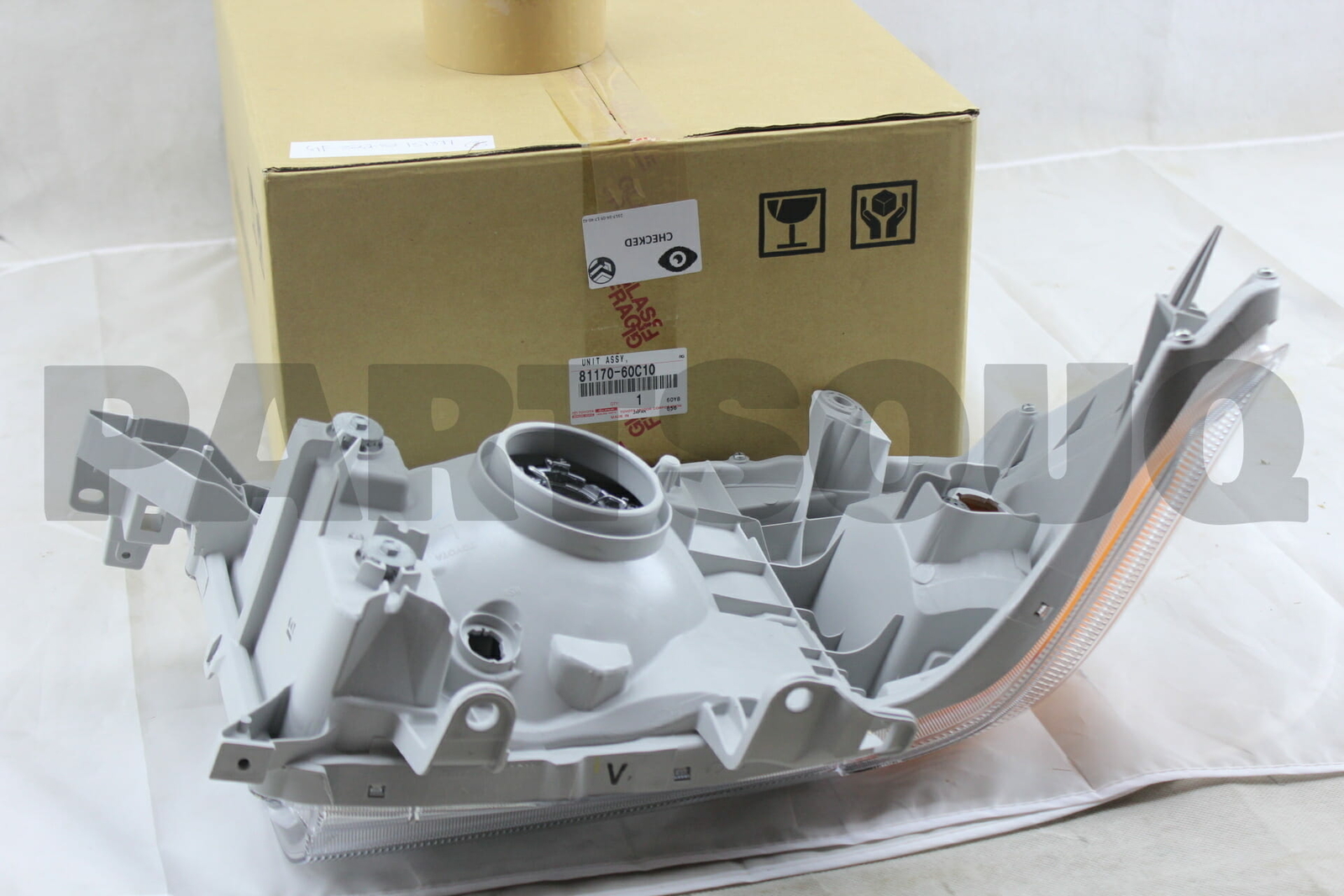 8117060C10 Genuine Toyota UNIT ASSY, HEADLAMP, LH 81170-60C10 | eBay