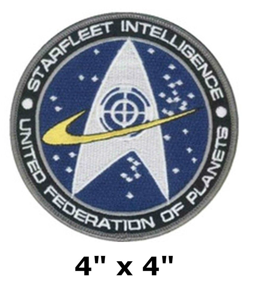 Star Trek Iron On Patch William Shatner Spock Leonard Nimoy Picard ...