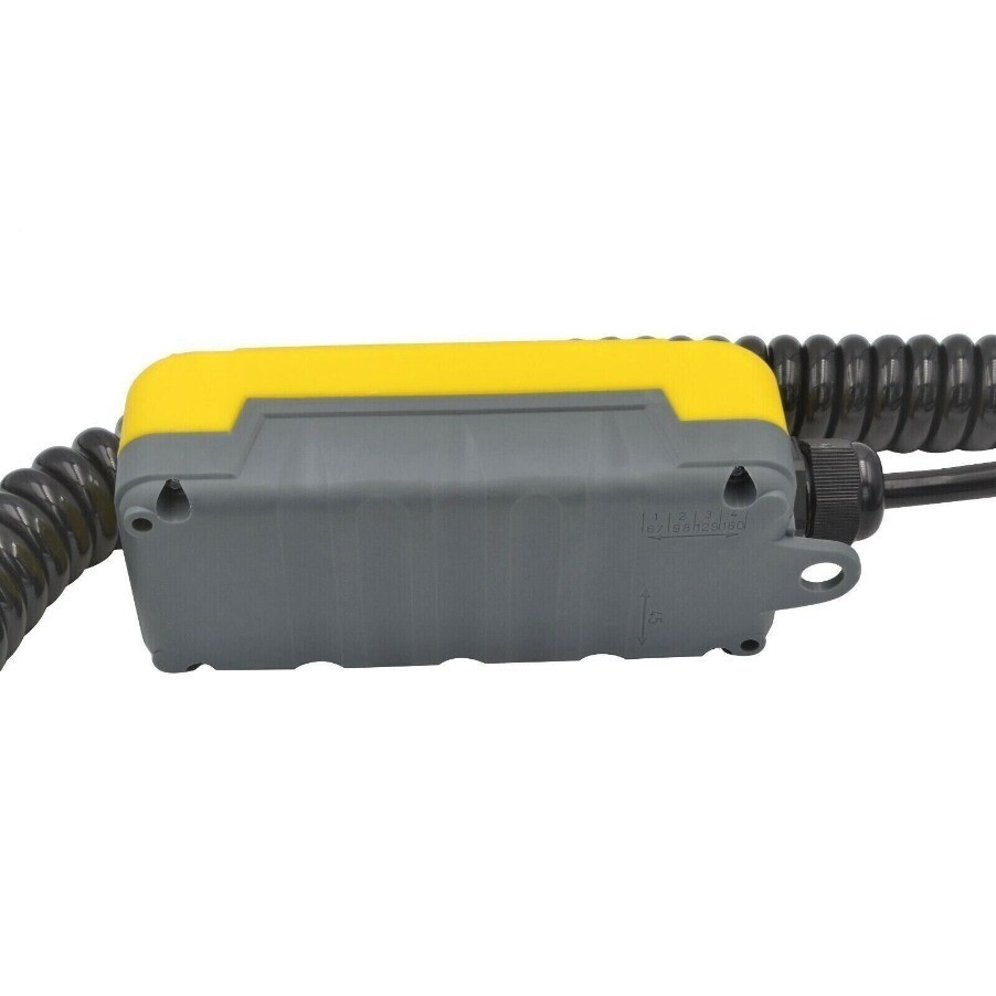 7PIN 3 Button Truck Tail Lift Control Switch Box with Cable & Connector ...