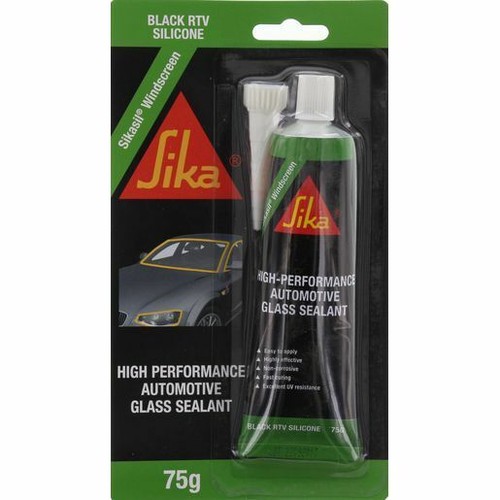 Sikaflex 478299 Windscreen Glass Sealant Black - UV & Weather Resistant ...
