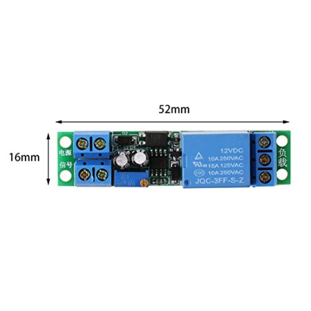 0-25 Second Delay Relay Opto-couplers Timer Relay Timer Switch Module ...