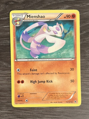 Mienshao - 70/101 - Noble Victories - Regular Uncommon - Pokémon TCG | eBay