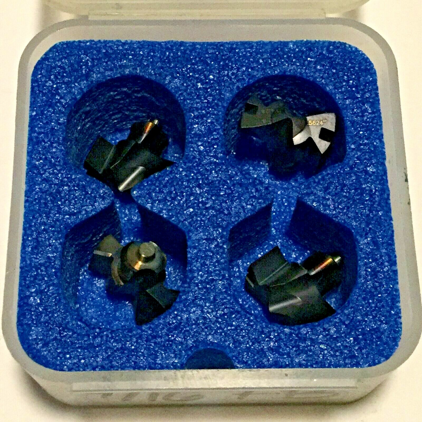 (E65) QTY 4 - Ø.5624" FLAT BOTTOM ISCAR SUMOCHAM ICP05624-FG-R.02 ...
