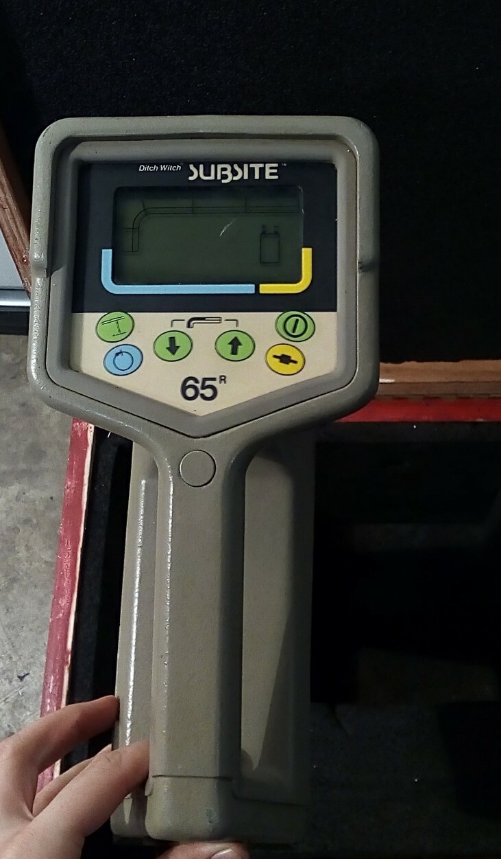 Ditch Witch Subsite Model 65T & 65R Frequency Transmitter Pipe Locator ...