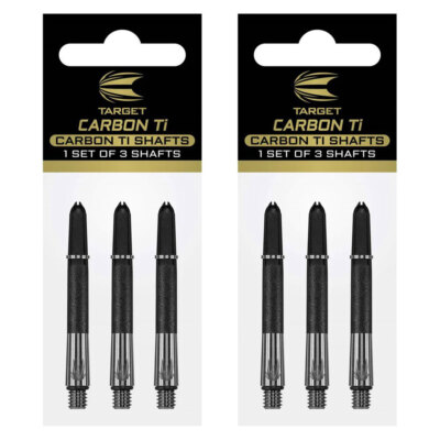 6pc Target Carbon-Ti Titanium Shaft/Dart Stem Accessory Intermediate ...