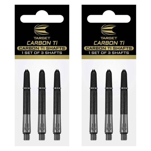6pc Target Carbon-Ti Titanium Shaft/Dart Stem Accessory Intermediate ...