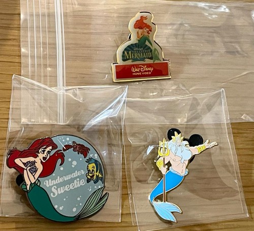 Disney Little Mermaid Ariel Triton Ping Set | eBay