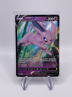 Pokémon TCG Espeon V SWSH Black Star Promos SWSH201 Holo Promo | eBay