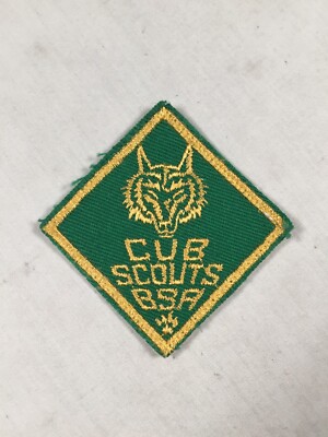 1950's Cub Scout Pack Assistant Cubmaster twill gauze worn BSA Rank ...