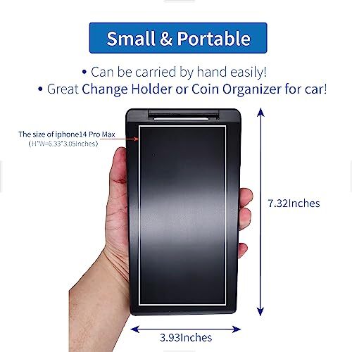 Coin Counter Coin Sorter｜2Packs Mini Coin Counter Tray Coin Sorter Tray ...