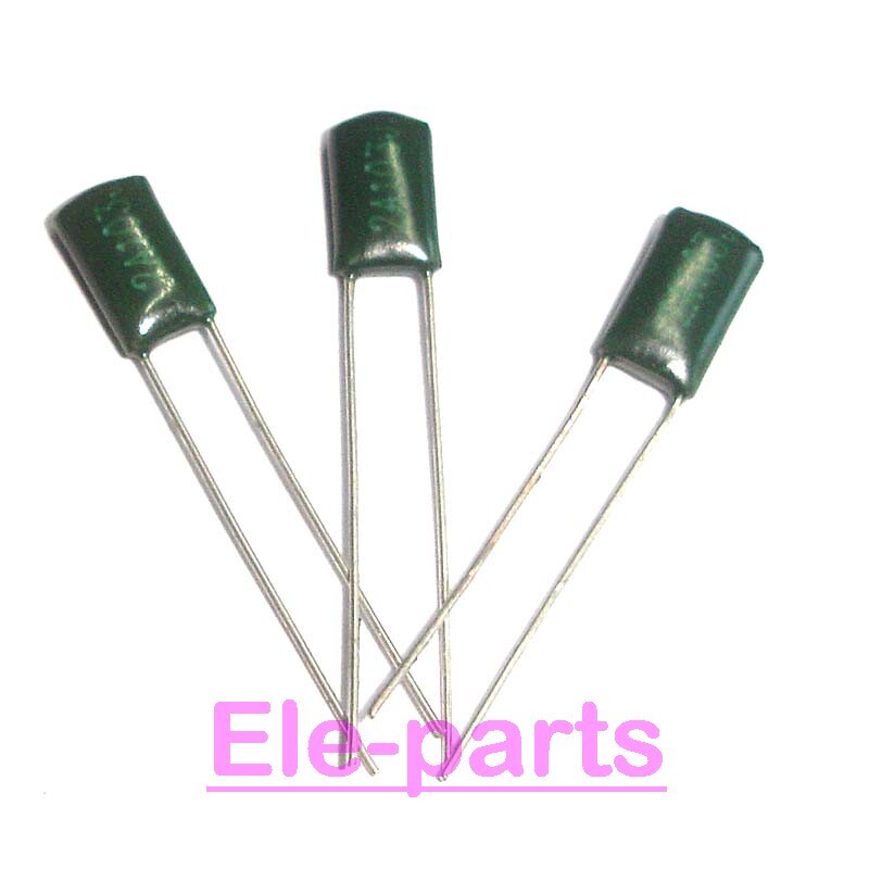 100 pcs 2A103J Polyester film capacitors 103 100v 0.01UF 2A103 DIP-2 | eBay