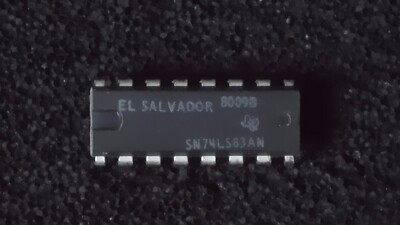 Quantity 5 - Texas Instruments SN74LS83AN D-Type Flip-Flop DIP16 - New ...