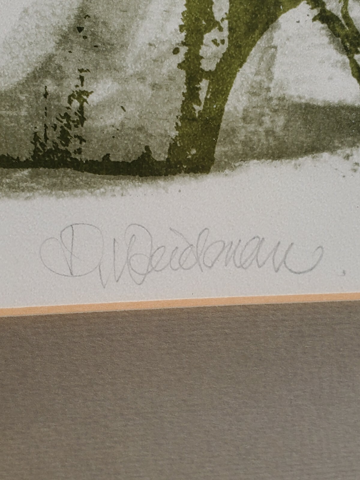 VINTAGE DAVID WEIDMAN VINTAGE MID CENTURY MODERN MOTHER CHILD SERIGRAPH ...