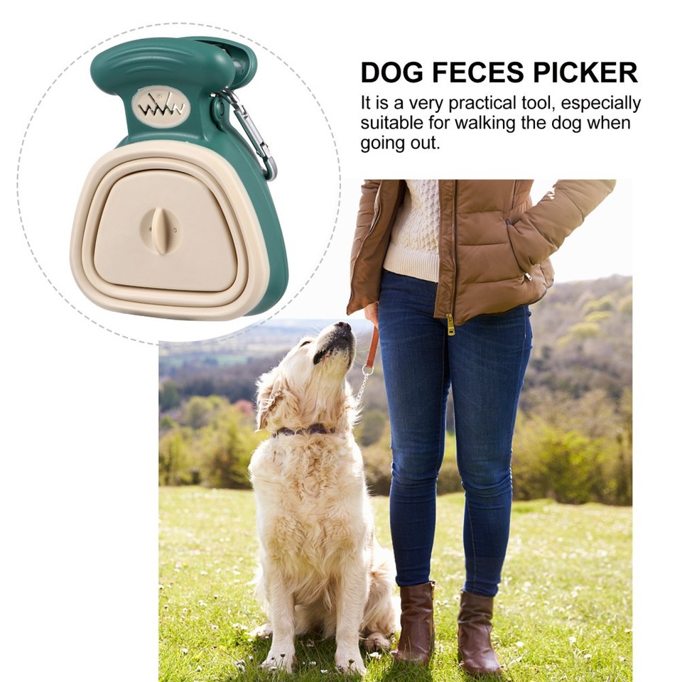 1pc Pet Dog Feces Clean Tool Puppy Waste Picker Pet Dog Outdoor ...