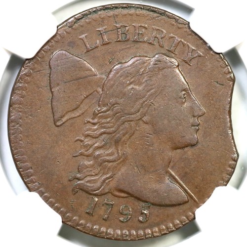 1795 S-78 R-1 NGC AU 53 5% Clip Liberty Cap Large Cent Coin 1c | eBay