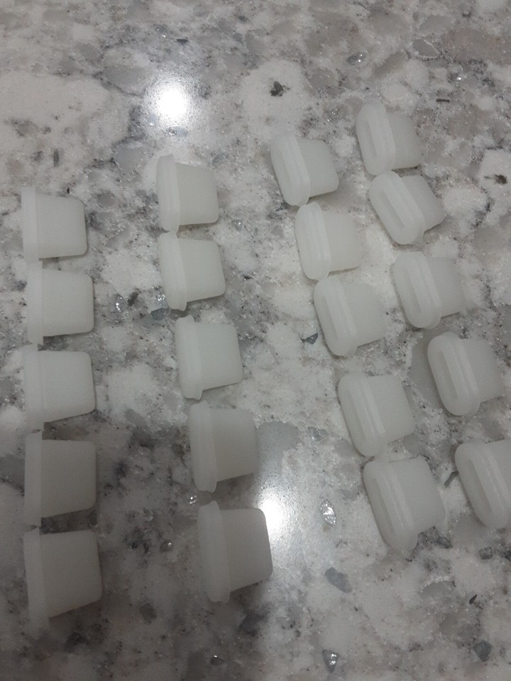 20x Door Panel Trim Pad Retaining Clips 1961 - 1967 GM Full Size Impala ...