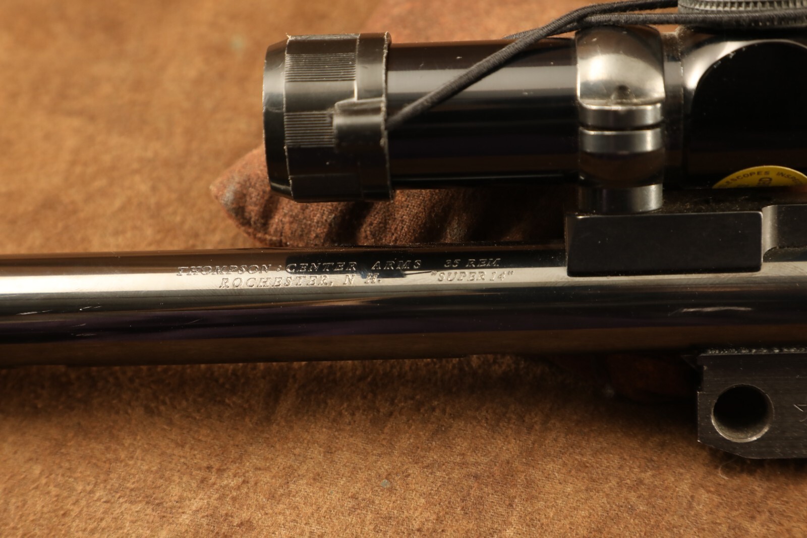 Thompson/Center Contender G1 G2 Pistol 35 RBM 14" Barrel Tasco 2x20 ...