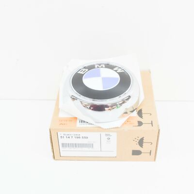 BMW E71 E72 SAC TRUNK LID BMW EMBLEM BADGE LOGO SIGN 7196559 ...