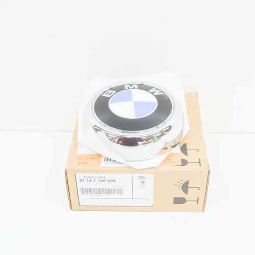 BMW E71 E72 SAC TRUNK LID BMW EMBLEM BADGE LOGO SIGN 7196559 ...