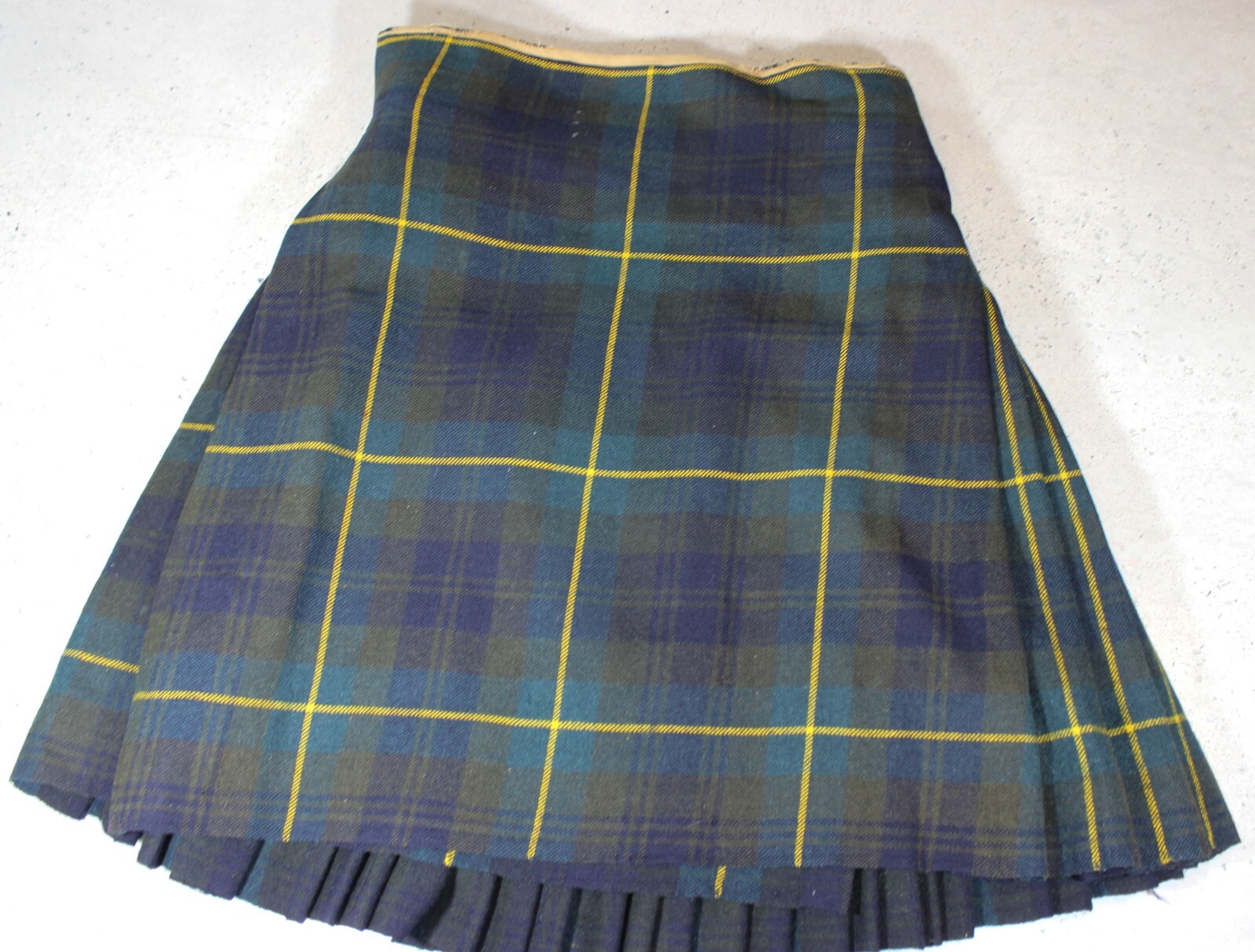 WW1 WW2 British Army Gordon Highlanders Wool Kilt Worn. Original. Nice ...