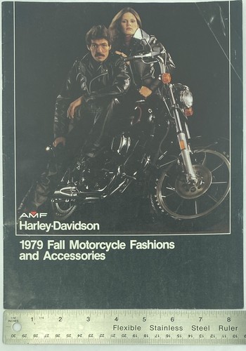 AMF Harley Davidson 1979 Fall Fashion & Accessories Catalog Sales ...
