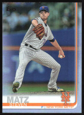 2019 Topps Steven Matz #443 Rainbow Foil New York Mets | eBay