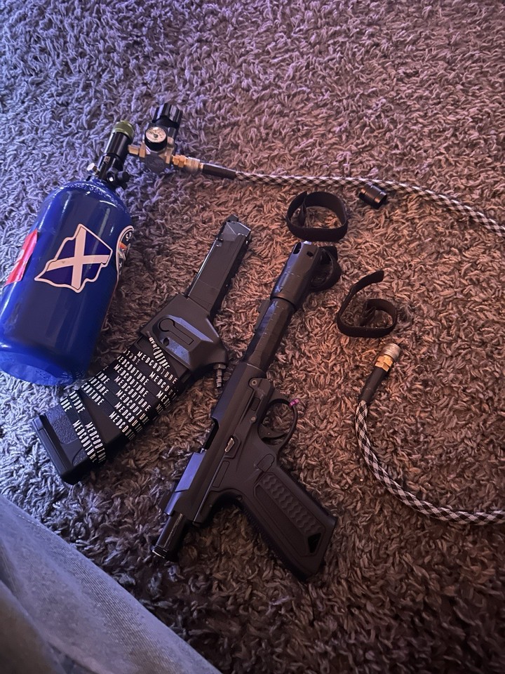 Airsoft AAP01 SMG Build with M4 Mag and HPA Adapter | eBay