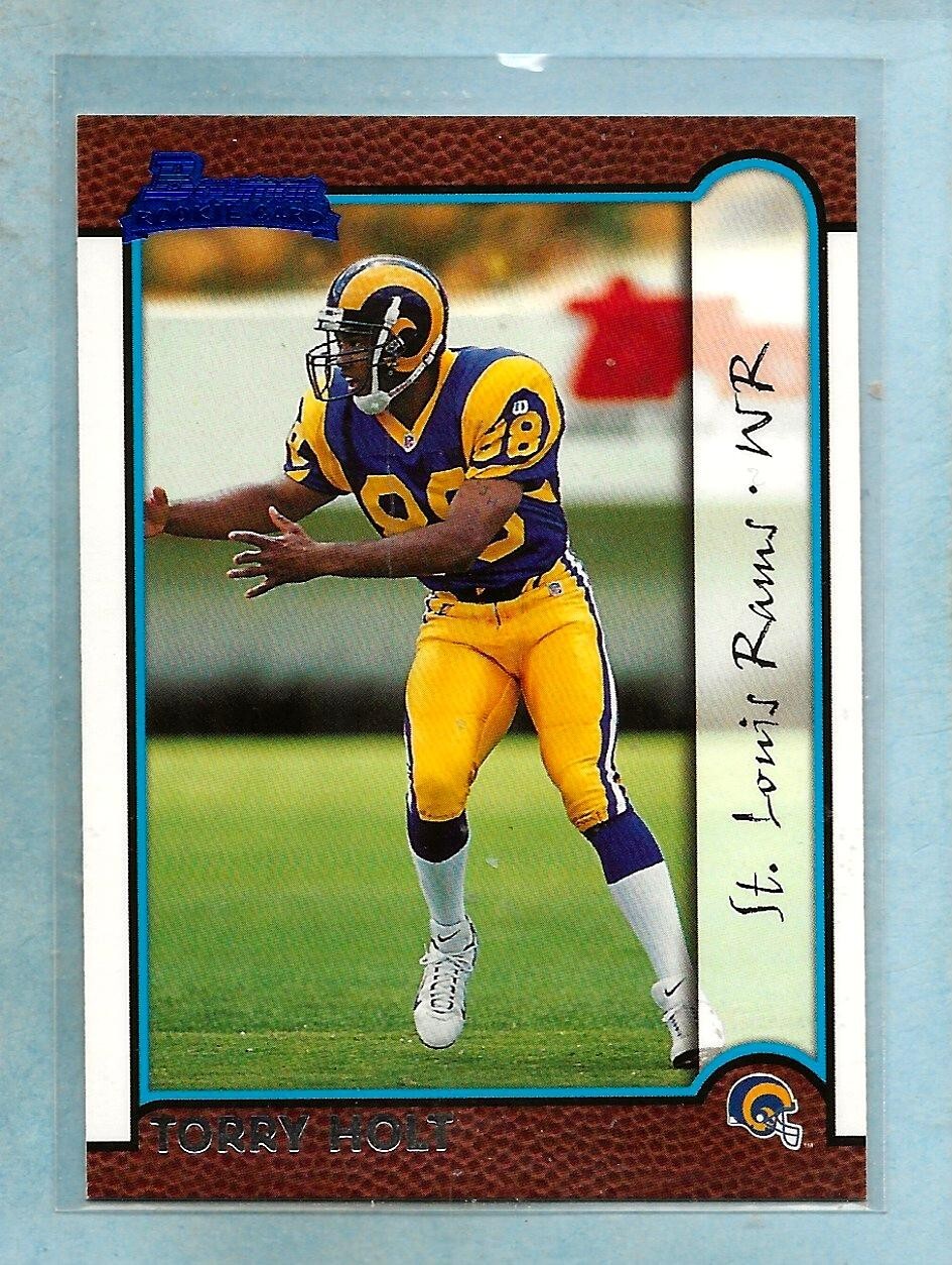 TORRY HOLT - 1999 Bowman "Rookie" - #174 - Rams - Comb. Shipping | eBay
