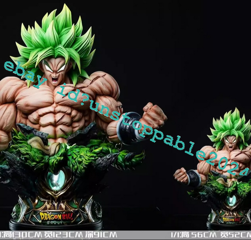 FXW Studio Dragon Ball Broly Bust Model 1/4 Scale Painted Pre-order ...