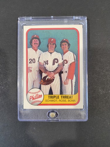 1981 Fleer Phillies Triple Threat NM | eBay