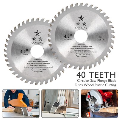 Circular Saw Blades Wood Cutting Tools Cutting Wheel 4.5 Inch 40 Teeth ...
