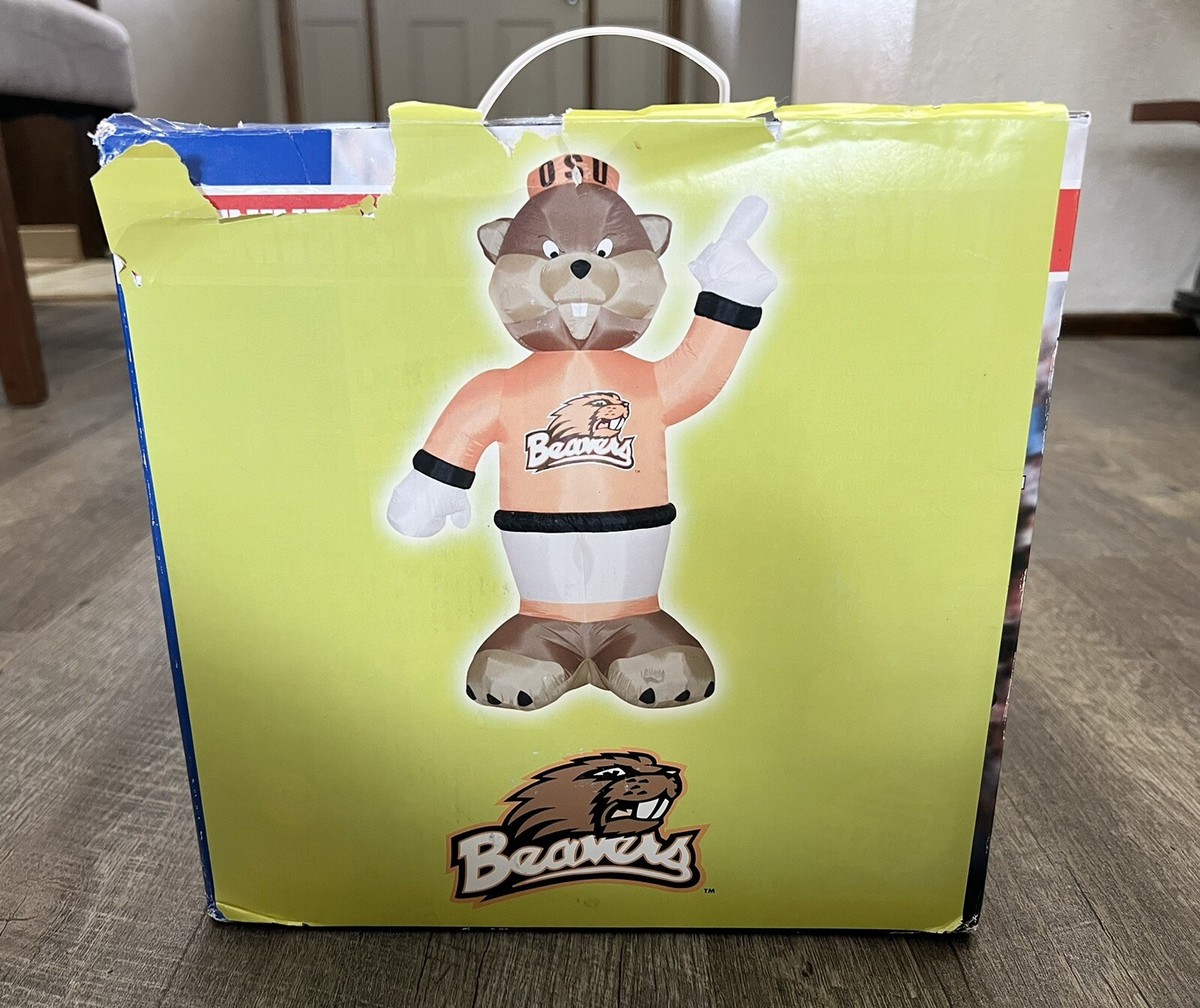 Osu Beavers Mascot Benny Keychain In Jersey OSU Beaver Store