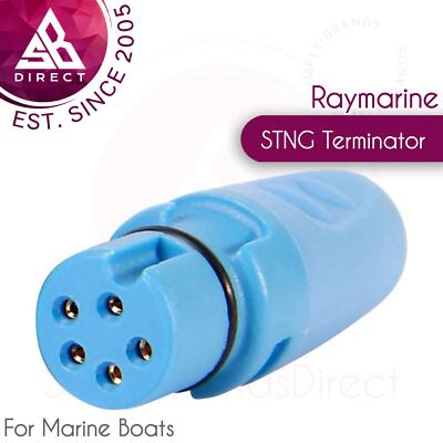 Raymarine STNG Backbone Terminator│Colour-Coded│NMEA 2000│IPx6│A06031 ...