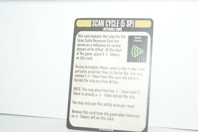 Star Trek Attack Wing OP Command Tokens & Reference card | eBay
