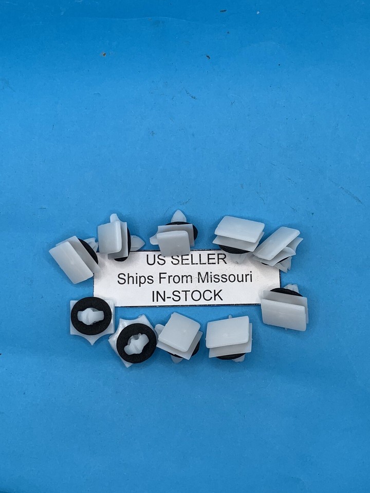 (Pack of 10) Rocker Panel Molding Clips Retainer for Chevy Avalanche w ...