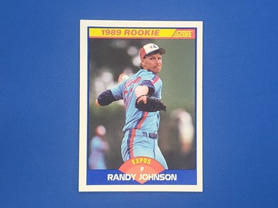 1989 Score #645 Randy Johnson Rookie (RC) | eBay
