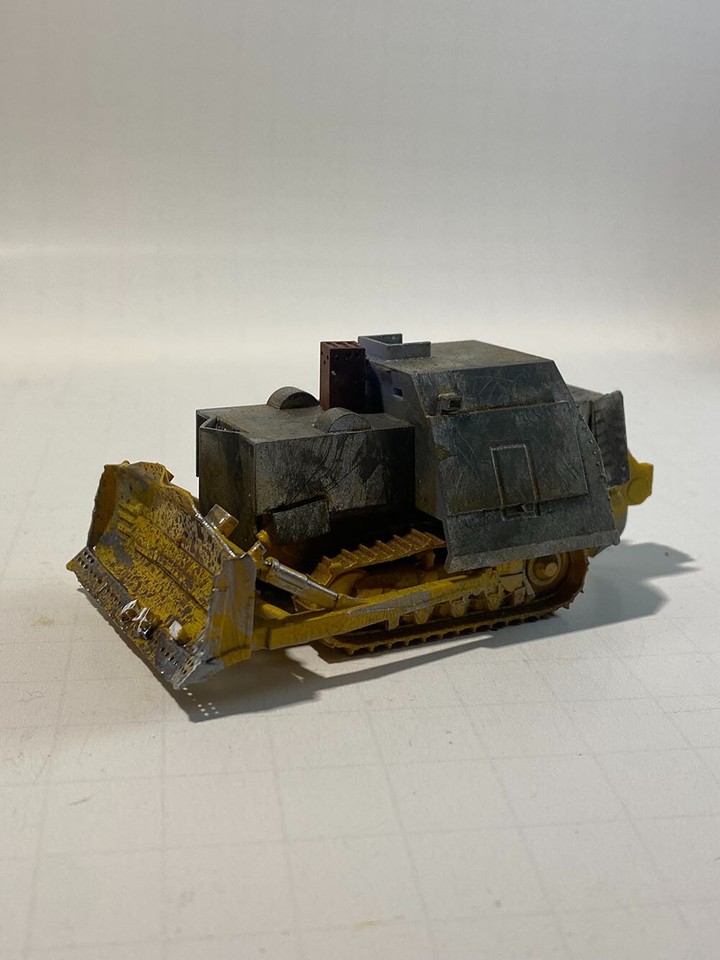 Komatsu D355A dozer Killdozer hotwheels scale *NEW MORE ACCURATE MODEL ...