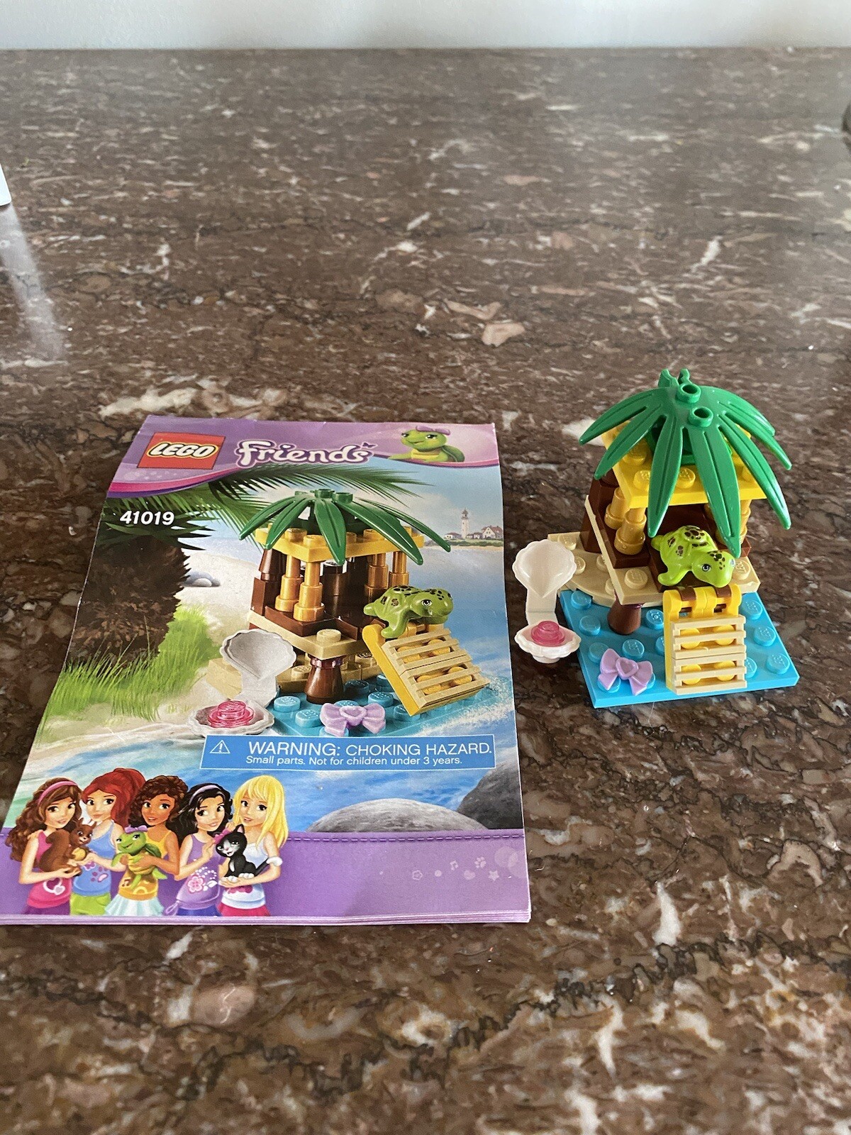 Lego 41019 Friends Turtle's Little Oasis 100% complete with ...