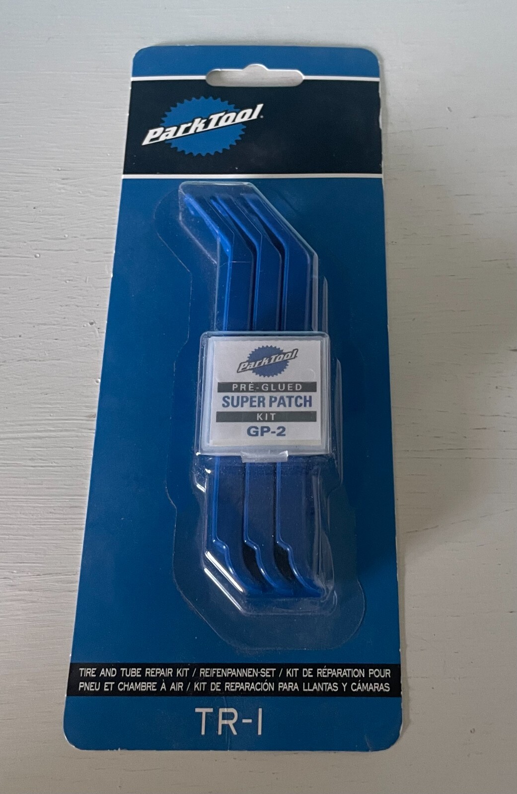 Park Tool Tire & Tube Repair Kit Blue Levers w/patch W/3 inside package ...