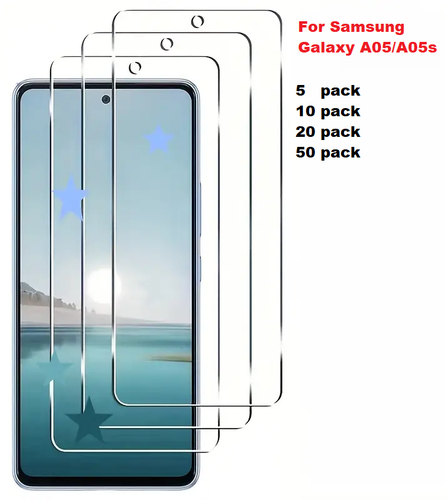 Whole sale Lot For Samsung Galaxy A05/A05s Tempered Glass Screen ...