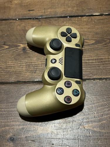 OEM Playstation 4 Gold DualShock 4 Wireless Controller Model CUH-ZCT2E ...