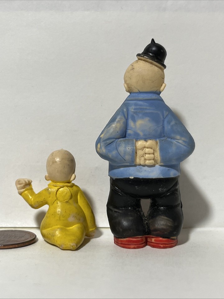Marx dime store plastic figures Popeye cartoon comic strip characters ...