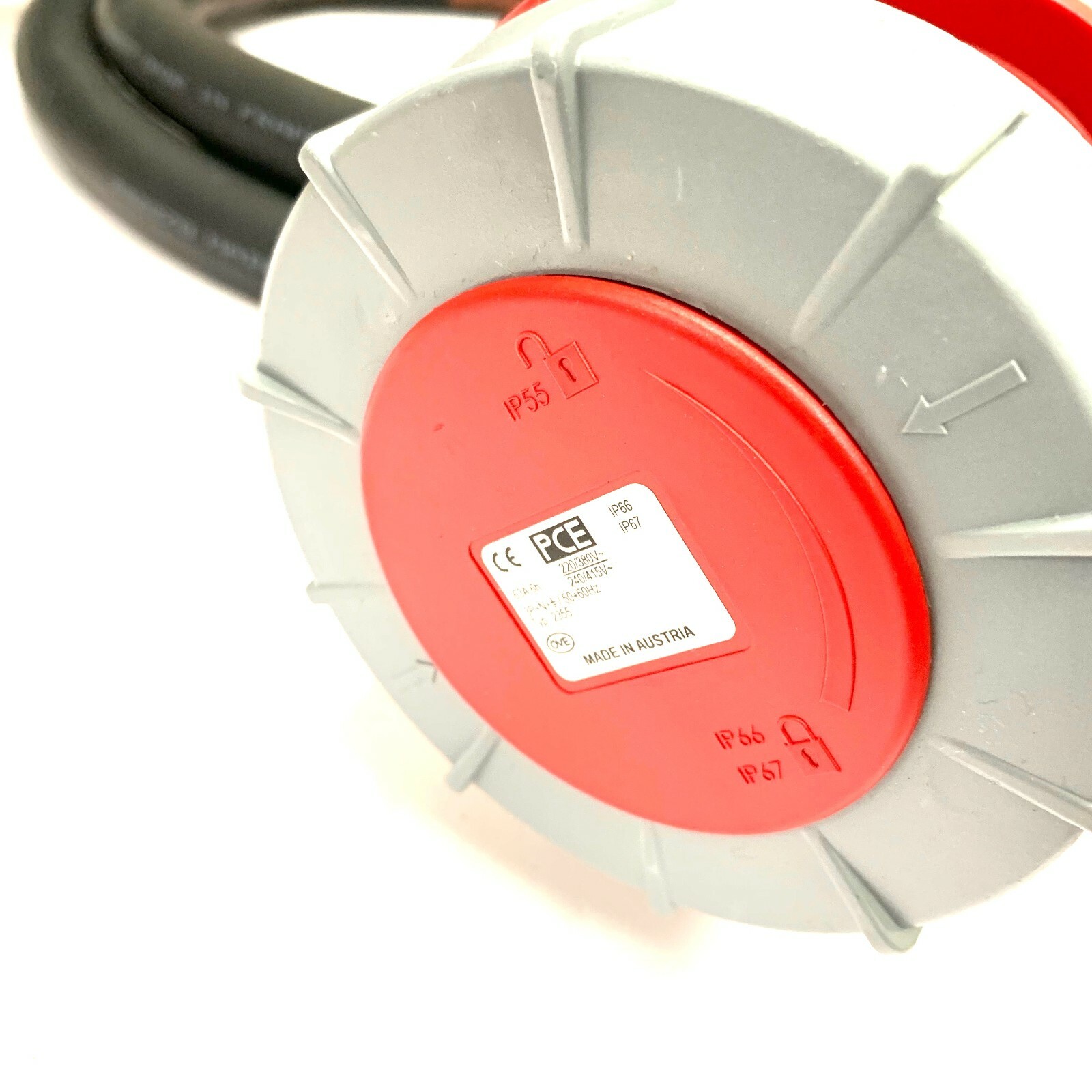 63Amp 415V 5 Pin 3 Phase Extension Lead 16mm² Heavy Duty Industrial ...