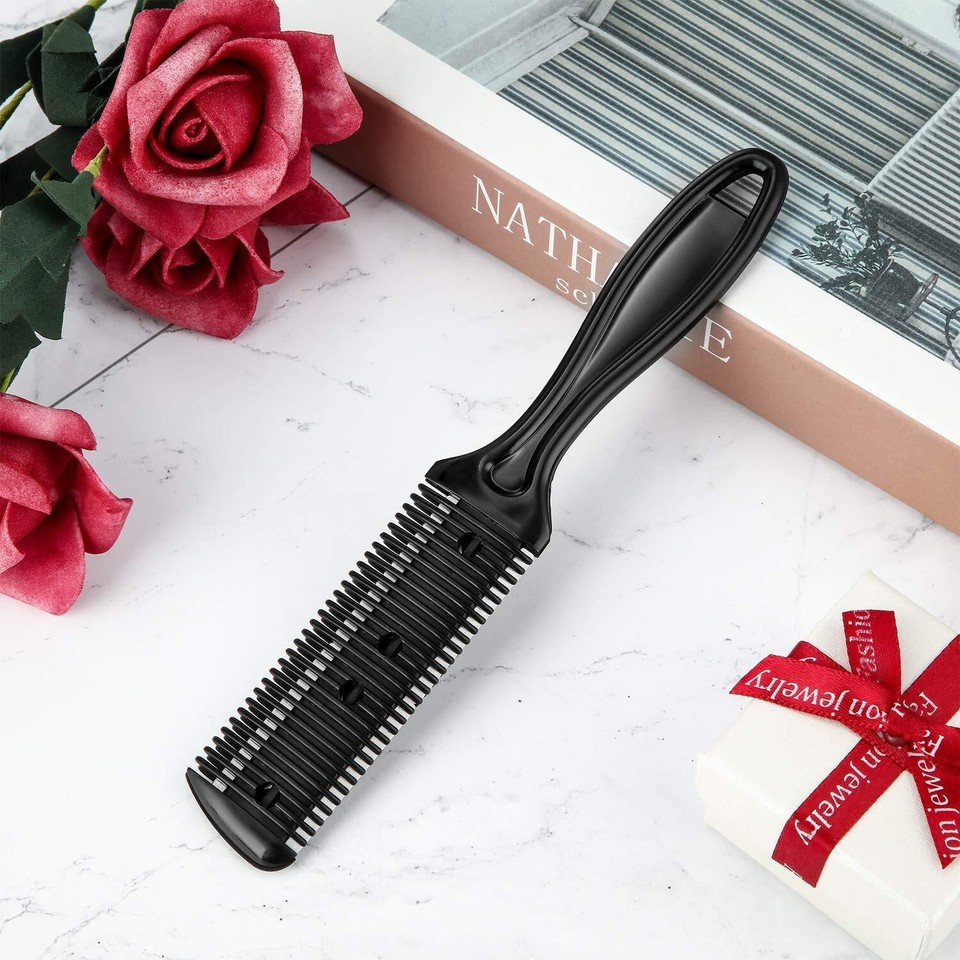 3 Pack Hair Razor Comb Hair Thinning Comb Slim Haircuts Cutting Tool | eBay