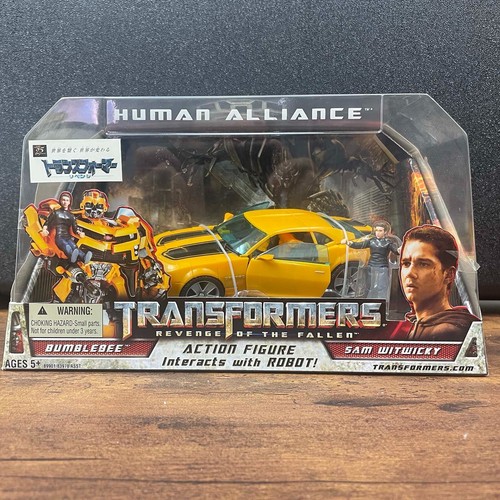 Transformers RA-21 Bumblebee & Sam Witwicky Takara Tomy Unopened ...