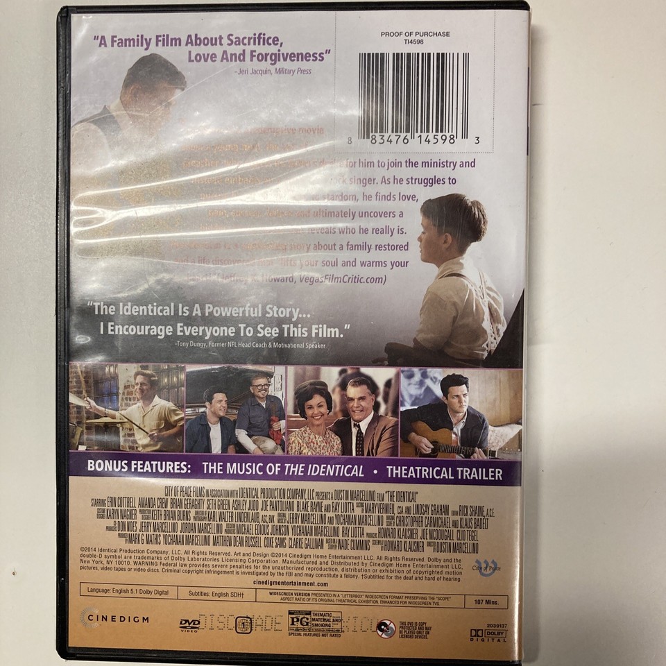The Identical (DVD) 883476145983 | eBay