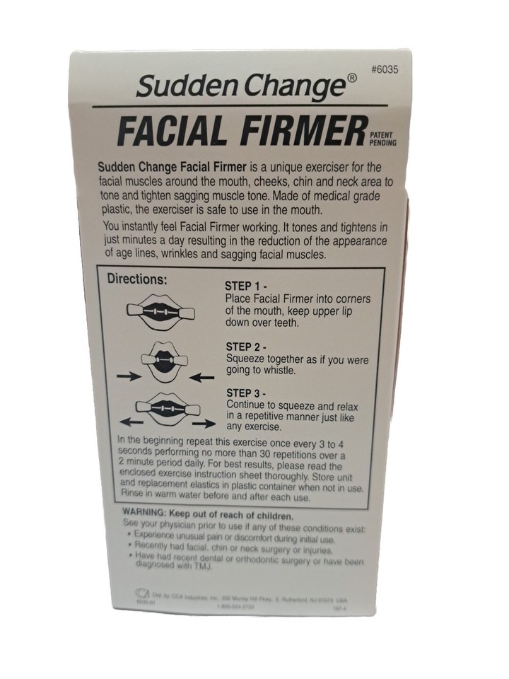 Discontinued Sudden Change Facial Firmer Strengthen Sagging Facial ...