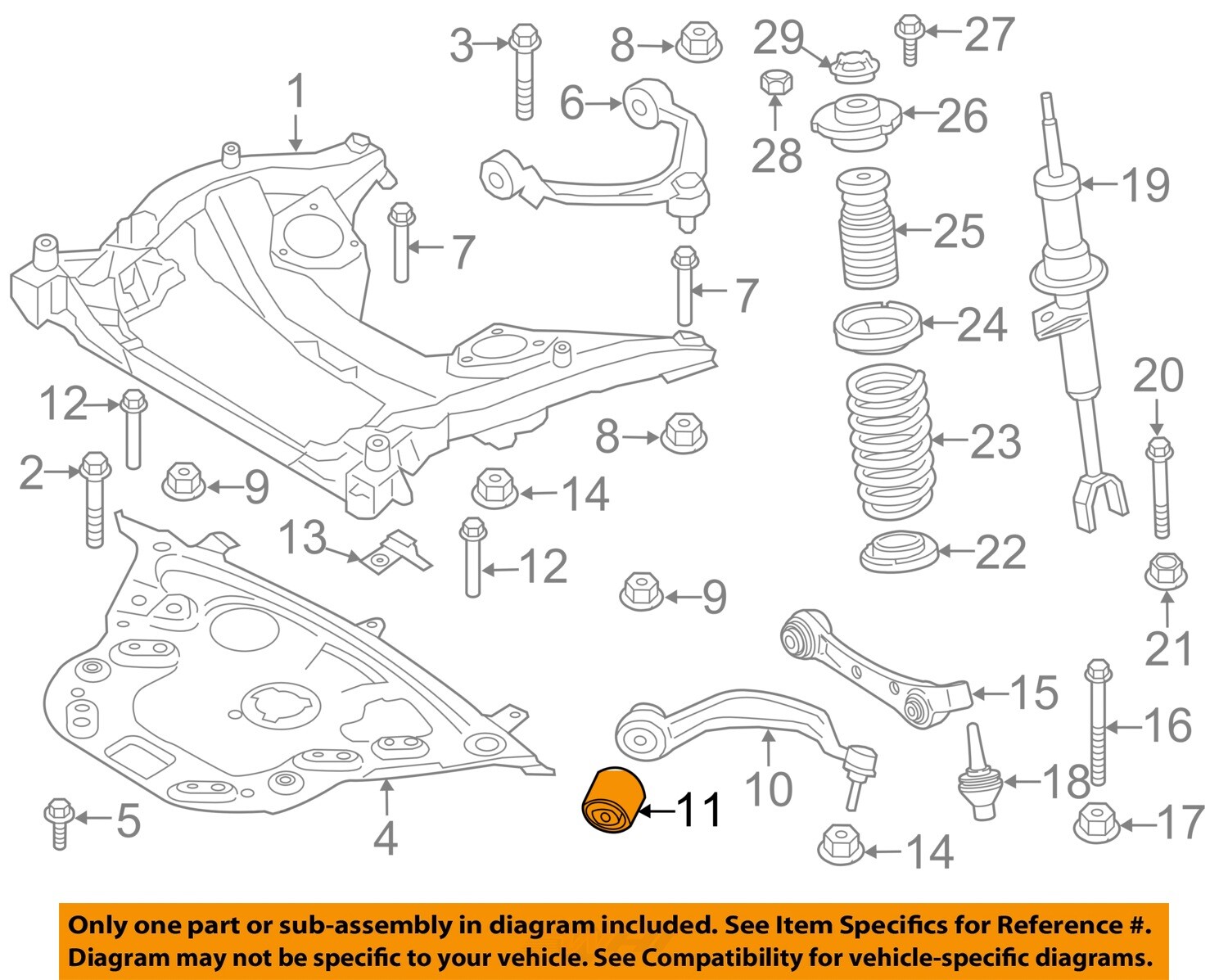 BMW 31126777653 Genuine OEM FT LWR CNTL Arm Bushing for sale online | eBay